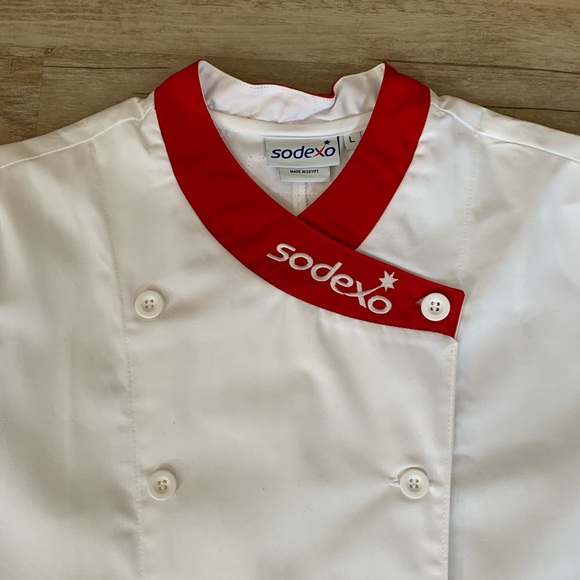 sodexo | Tops | 2 New Sodexo Chef Cook Coat | Poshmark